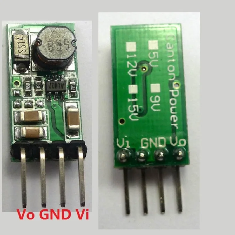 2pcs Dc Dc Converter Step Up Boost Module 5v To 12v For Arduino ...