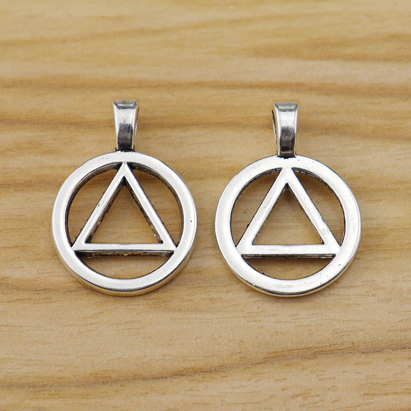 20 Pieces Tibetan Silver Aa Alcoholics Anonymous Recovery Sobriety ...