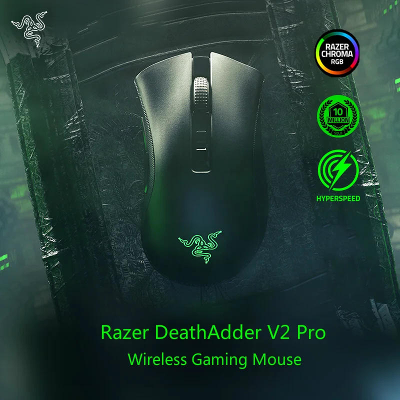 Razer DeathAdder V2 Pro 20000 DPI 프로페셔널 에디션 무선 블루투스 노트북, E 스포츠 게이밍 마우스 ...