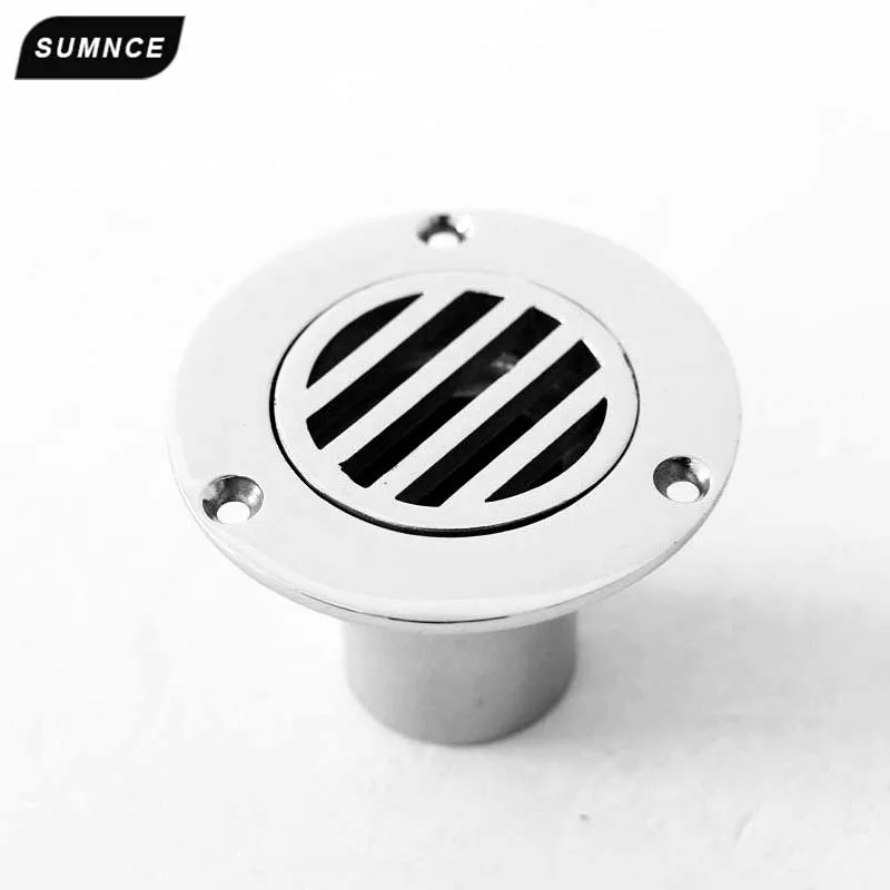 Marine Stainless Steel Deck Drain For Boat Yacht Floor Deck Drainage ...