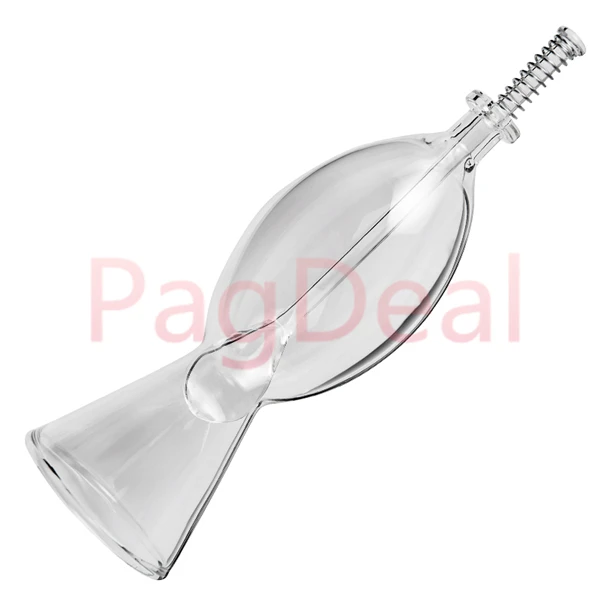 Glass Fish Food Feeder Hang On Aquarium Crystal Shrimp Fish Feeding For ...