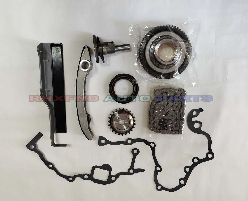 Single row 4M40T 4M40 timing chain kit ME190012 for MITSUBISHI SHOGUN ...