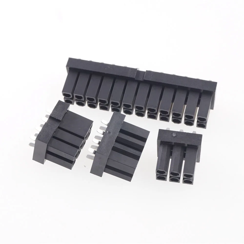 50Pcs 4.20 MM 4 6 8 24 Pin PCB Receptacle Vertical GPU PCI E PCIe Power ...
