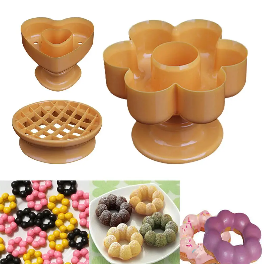 3 Style Donut Mold Desserts Sweet Food Bakery Baking Cake Mold Doughnut ...