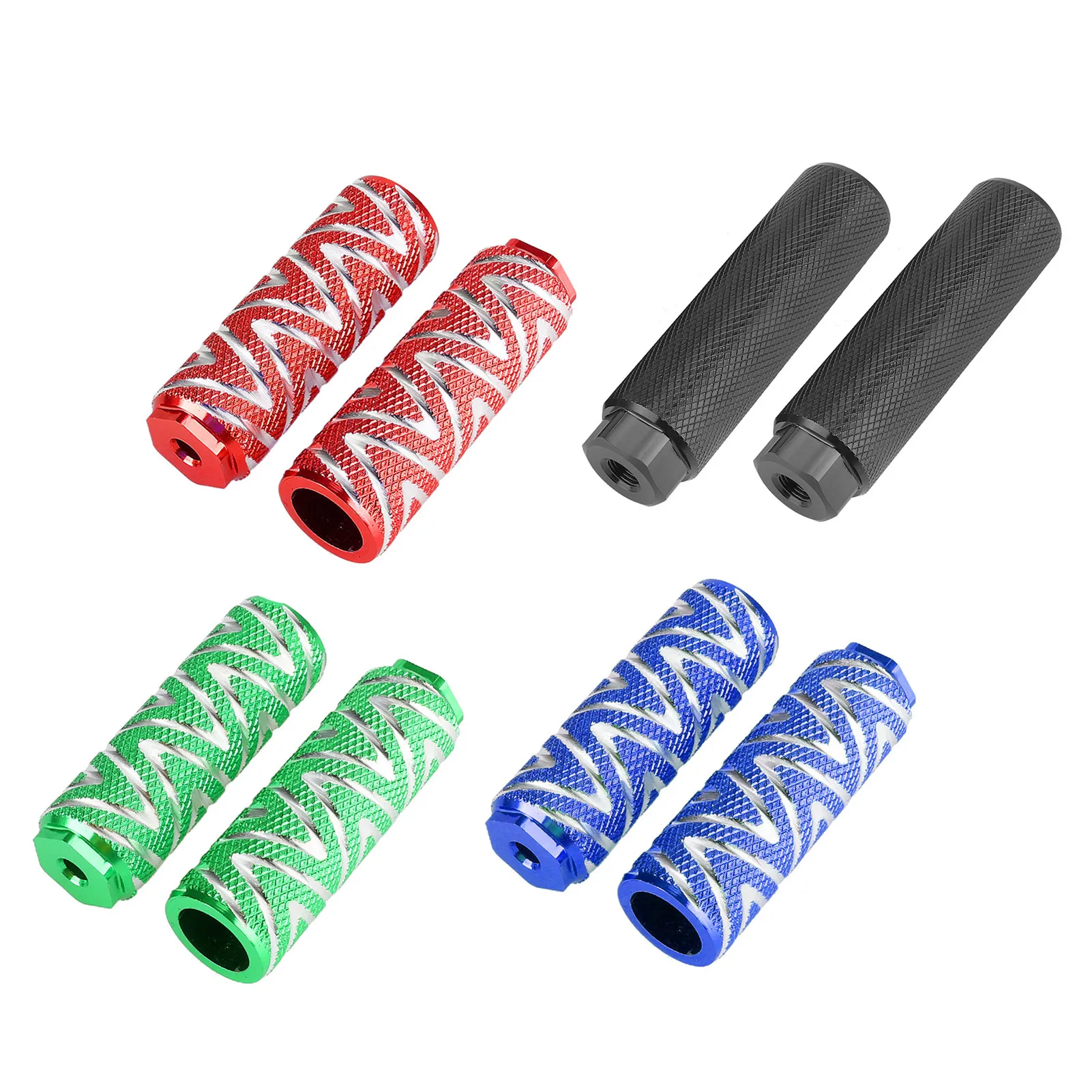 Universal-Motorcycle-Scooter-Foot-Pegs-Pedals-Footrest-Scooter-Foot-Peg ...