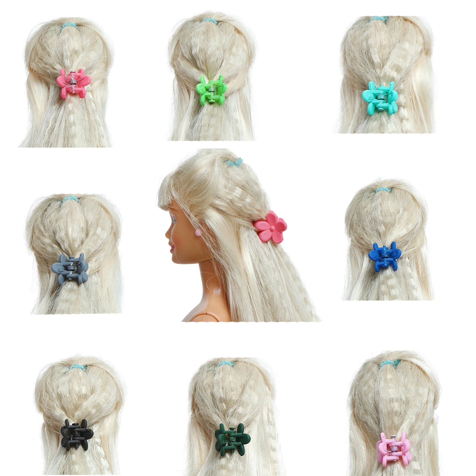 Cute-Colorful-Flower-Small-Hair-Claws-Sweet-Hairpins-Fashion-Clips-1000 ...