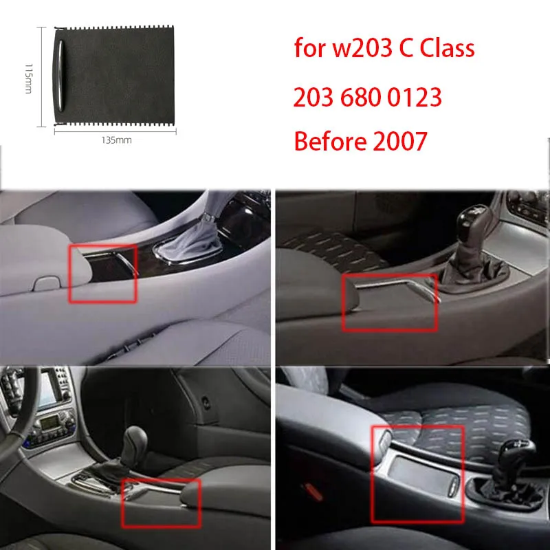 For Mercedes Benz C-Class W203 Car Center Console Sliding Shutters Cup ...
