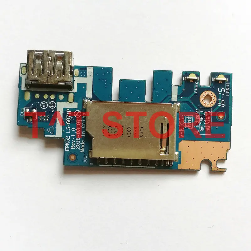 Original-FOR-15-DA-15-DB-USB-PORT-SD-Card-Reader-BOARD-EPK52-LS-G071P ...