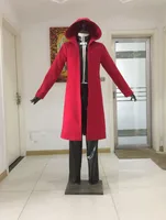 FullMetal Alchemist Series Edward Elric Coat With Cloak Cosplay Costume ...
