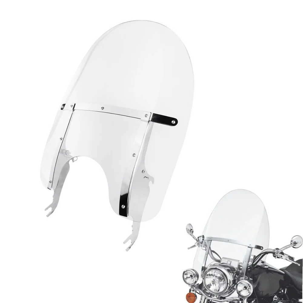 Windscreen Windshield For Harley Softail Slim Fat Boy FLSTC Heritage ...