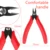 YTH cutting pliers Diagonal pliers Nipper Side Snip Cable wire cutter ...