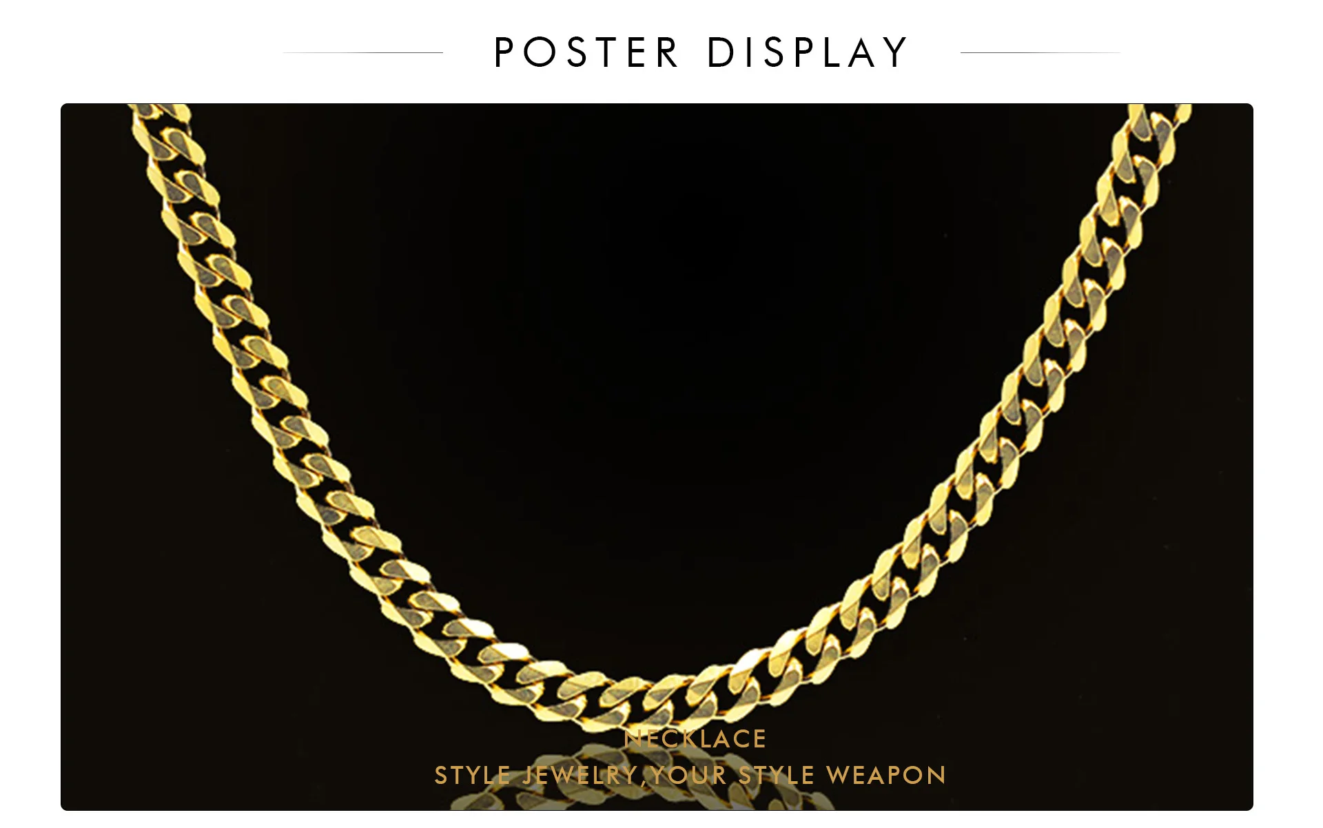 Chaîne cubaine en acier inoxydable pour homme, collier de luxe, couleur ...