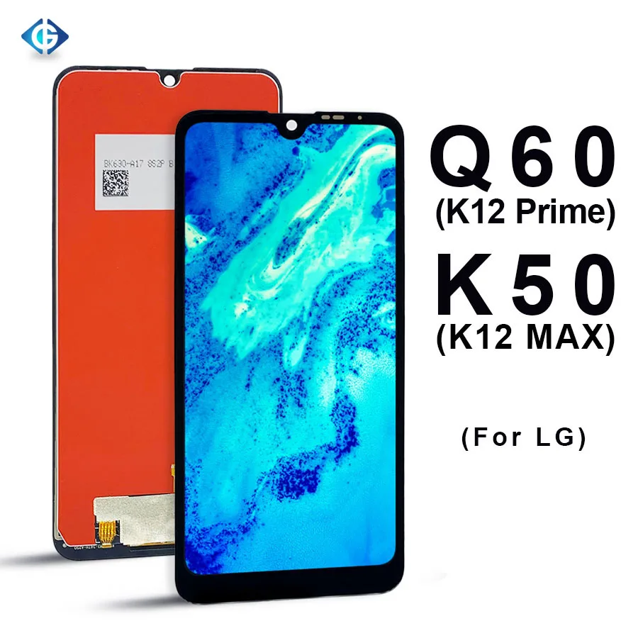 Pantalla táctil LCD de 6,26 "para LG K50, montaje de digitalizador de ...