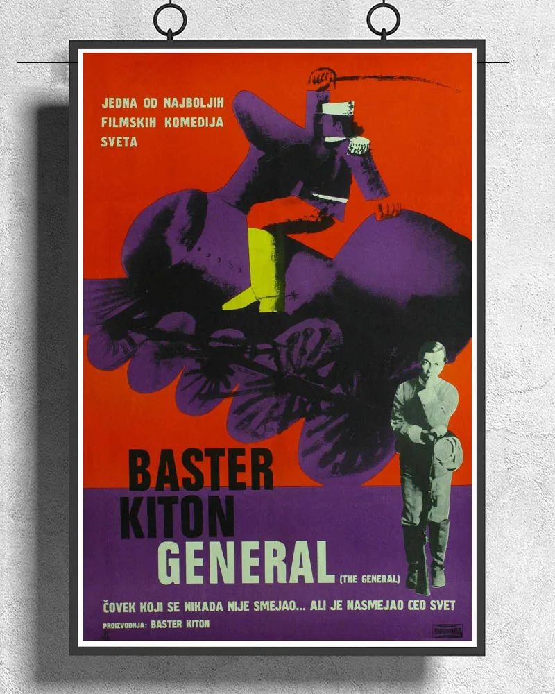 The General 1926 Buster Keaton Cover