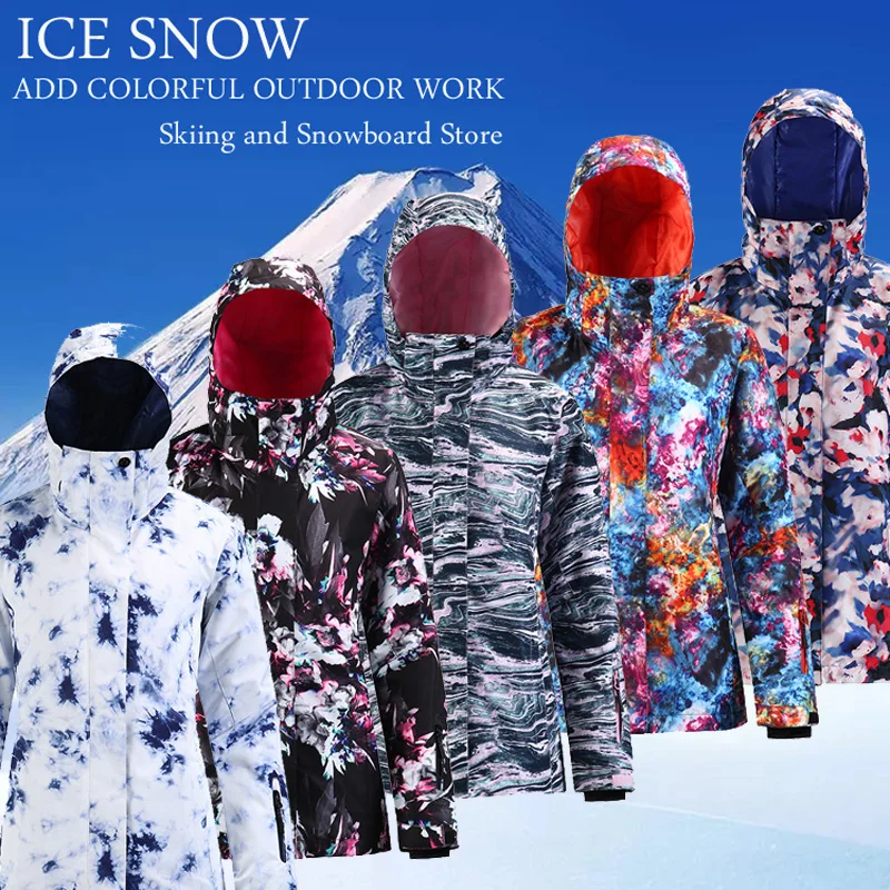 SMN-Brand-New-Snow-Suit-Jacket-Women-s-Snowboard-Clothing-Waterproof ...