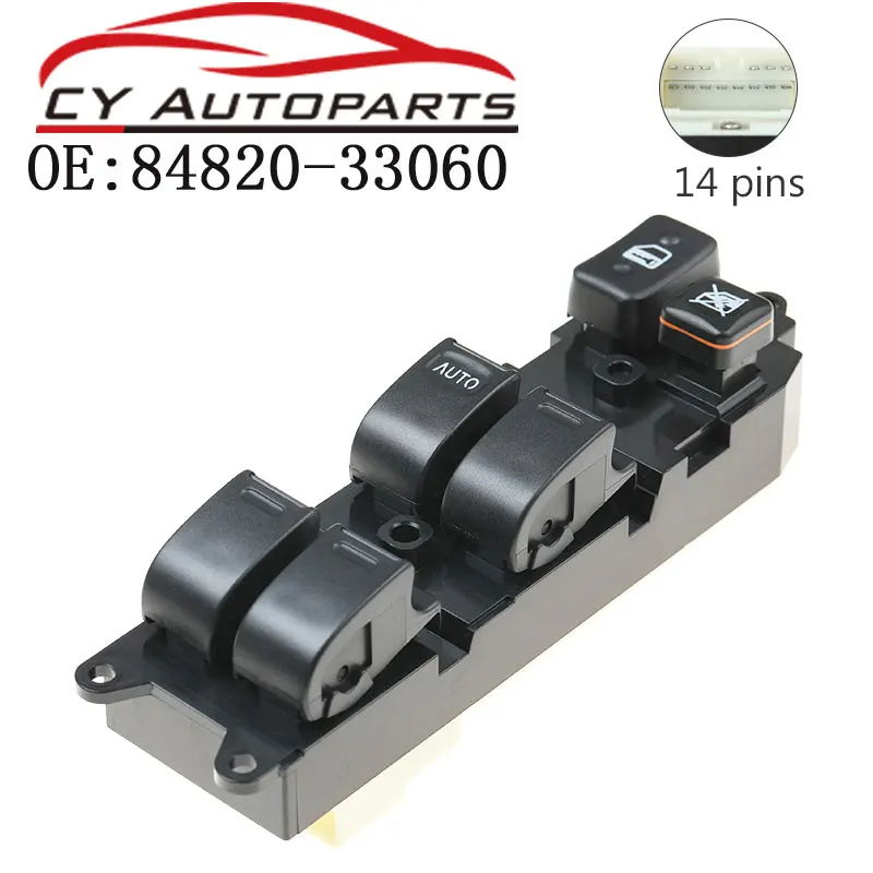 Nuevo interruptor maestro de ventanilla eléctrica para Toyota Camry ...