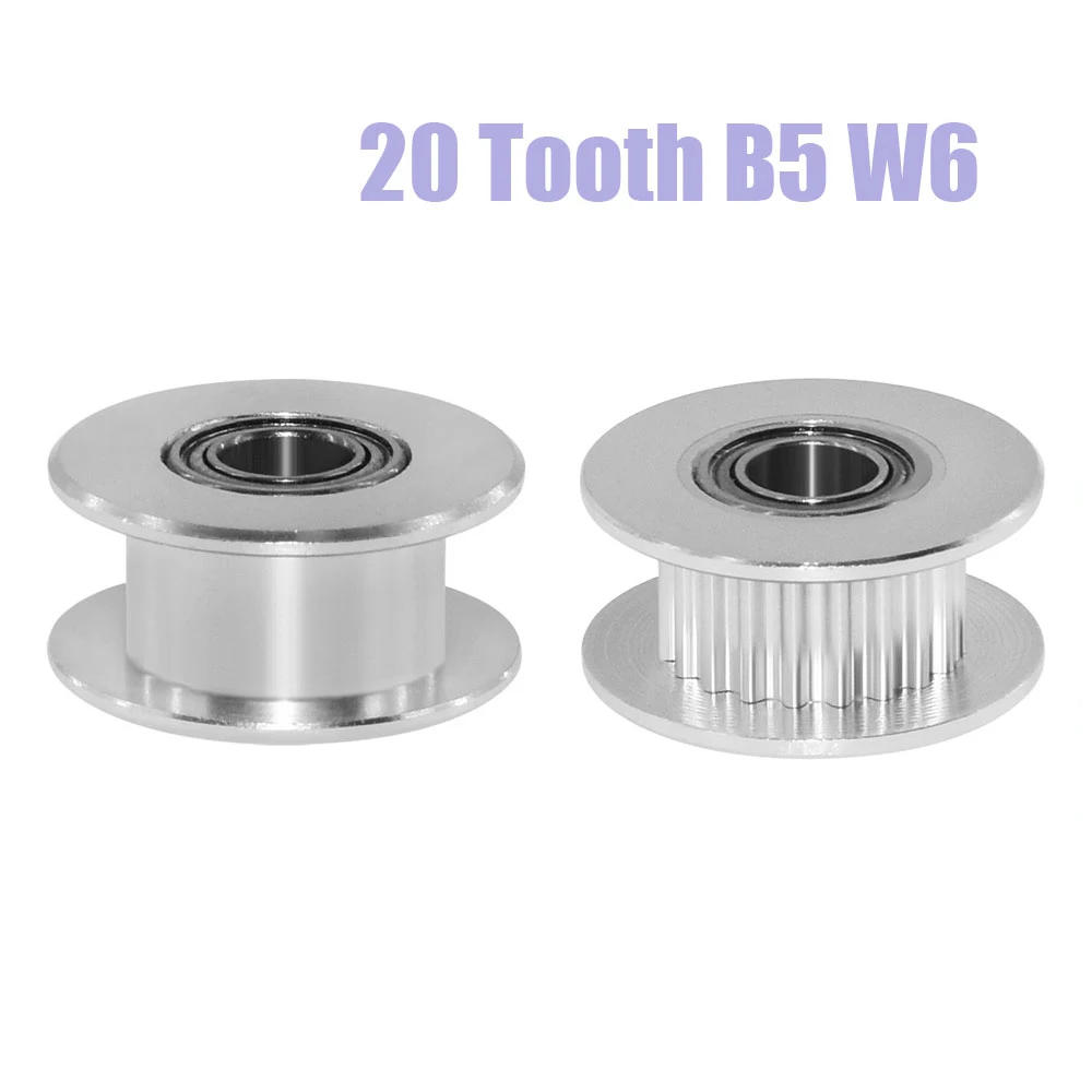 2GT-20-Teeth-Ldler-Bore-5mm-Width-6mm-With-Teeth-Or-Without-Teeth-For ...