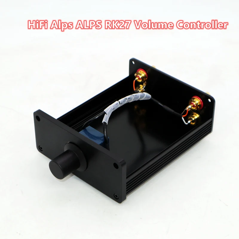 TIANCOOLKEI Alps 알프스 RK27 프리 앰프 용 정밀 수동 프리 앰프/볼륨 컨트롤러 HiFi 오디오 전력 증폭기 ...