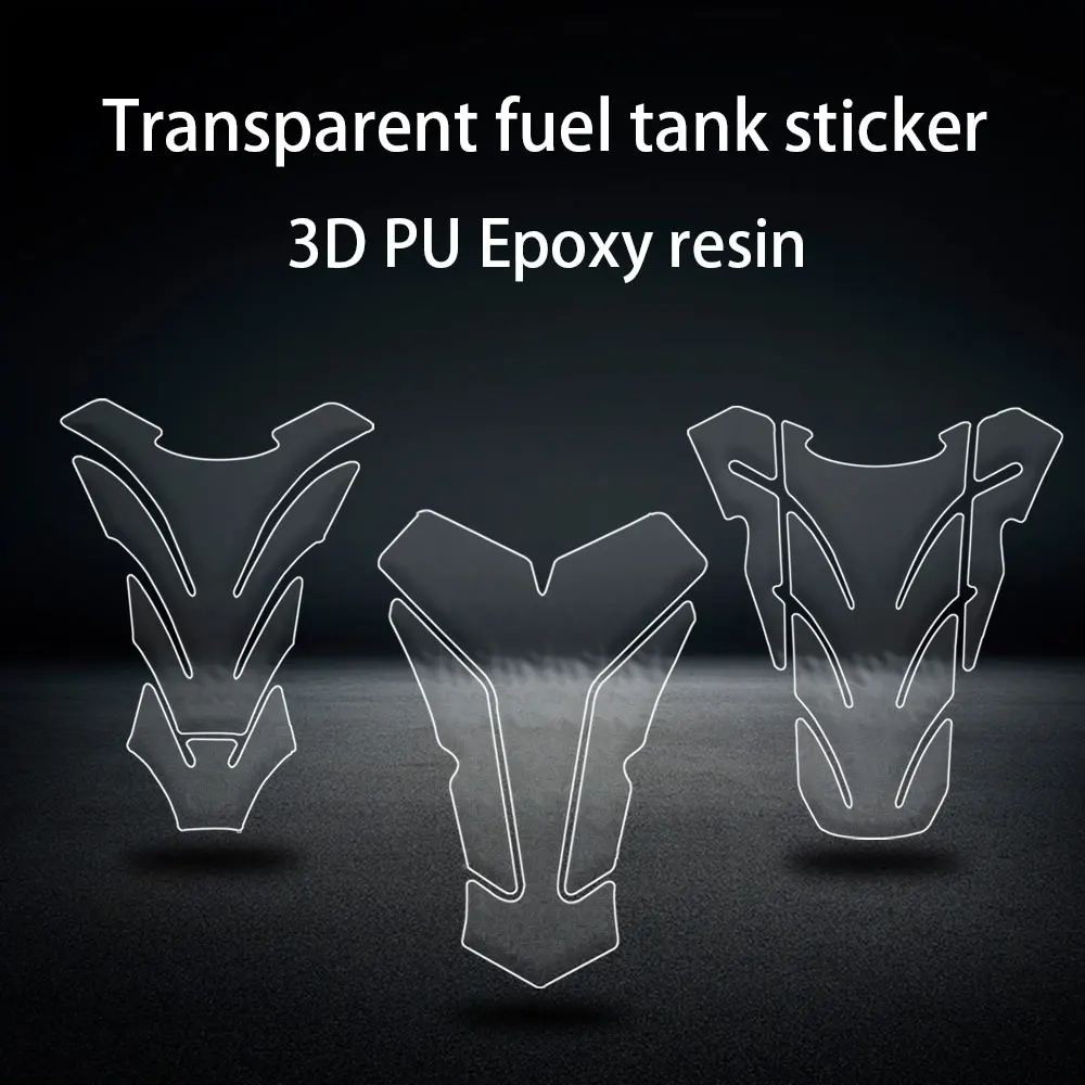 3D-Motorcycle-Accessories-Gas-Fuel-Transparent-Tank-Pad-Sticker-Decals ...