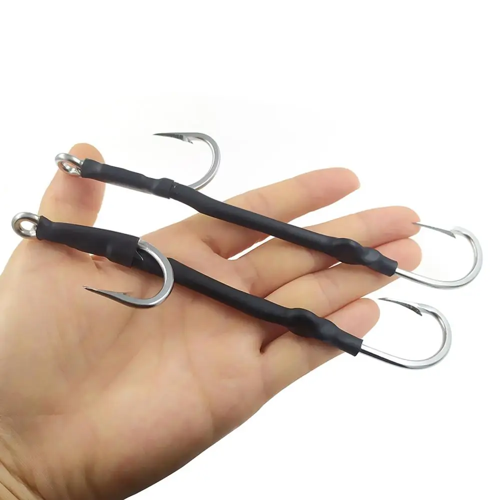 1 Peça De Ganchos De Pesca Marítima #6/0-#13/0, Aço Inoxidável, Gancho ...