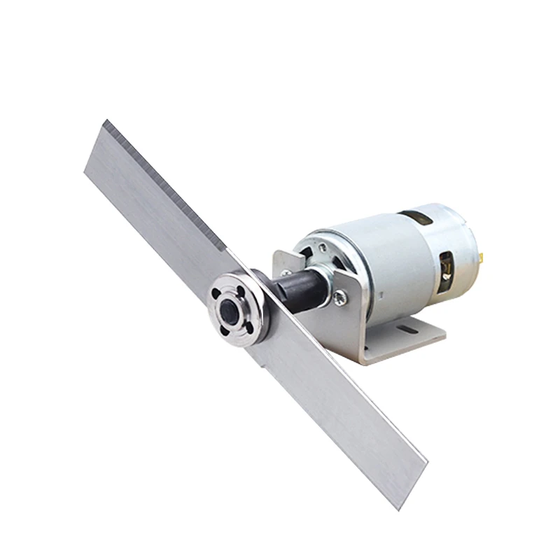 Dc 12-24v 775 Motor With Lawn Mower Set Manganese Steel Blade ...