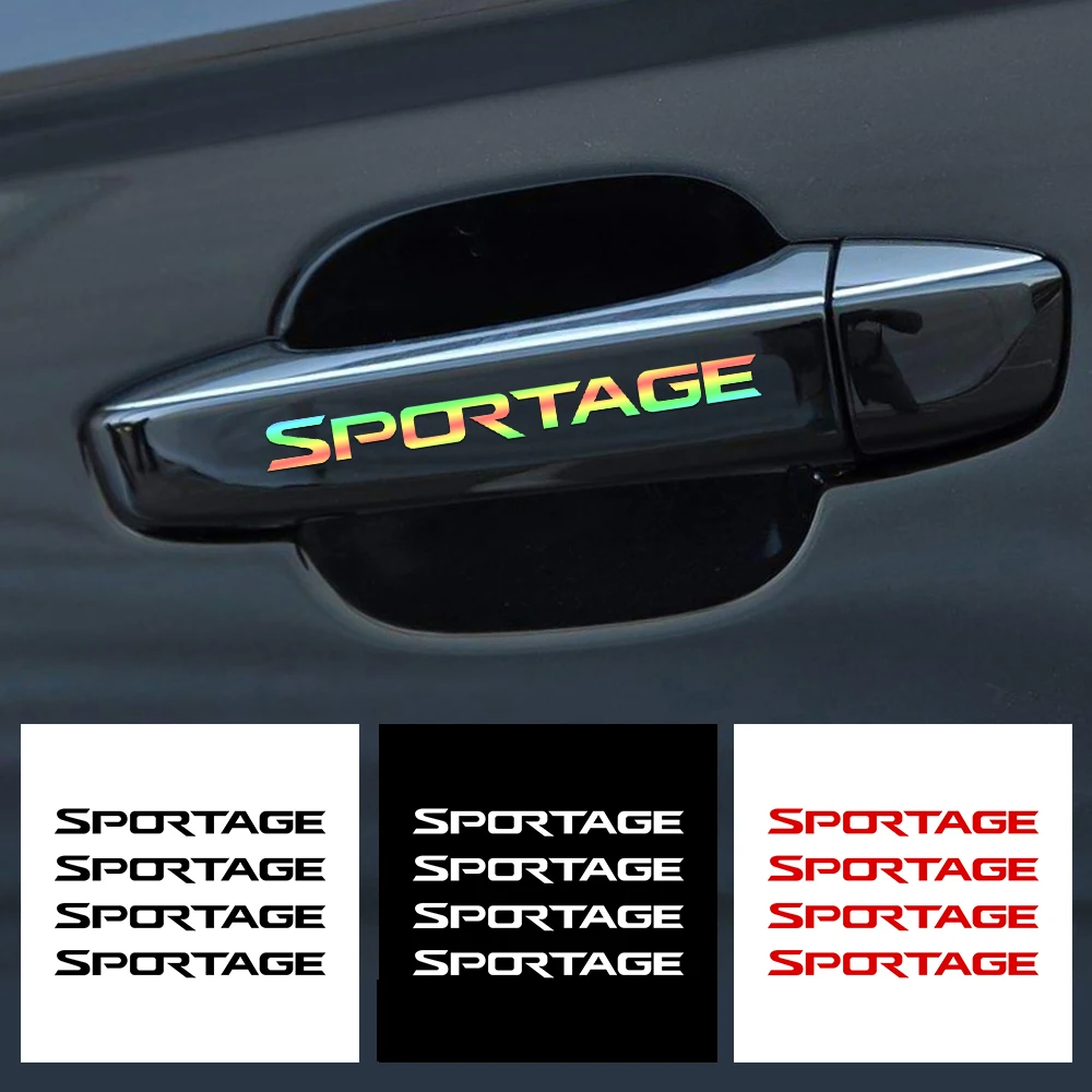 For KIA MOTORS K2 K3 K5 Sorento Sportage Rio Creative Decal 4pcs Door ...