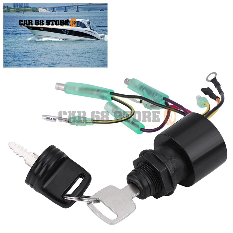 3Pcs-Set-Boat-Ignition-Key-Switch-Assembly-High-Quality-Metal-ABS ...