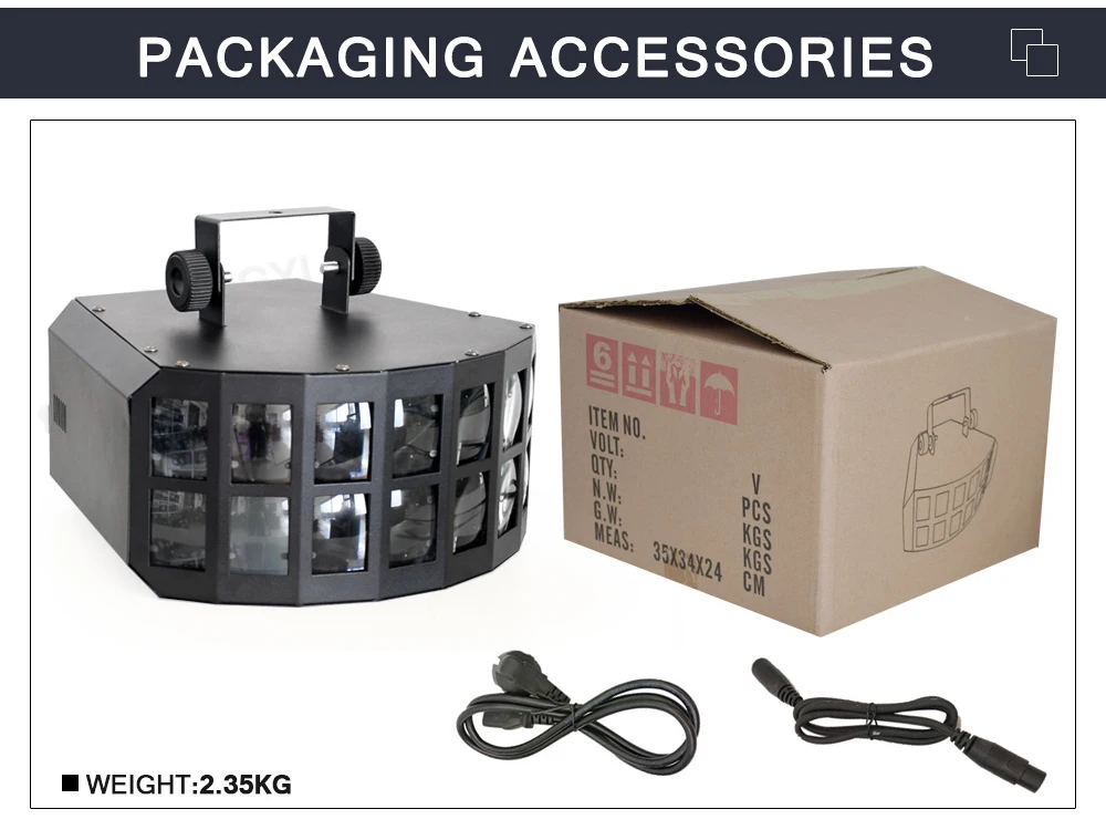 Led Derby DJ Lights 2x15W RGBW Lyre Beam Dmx Stage Lighting Effect ...