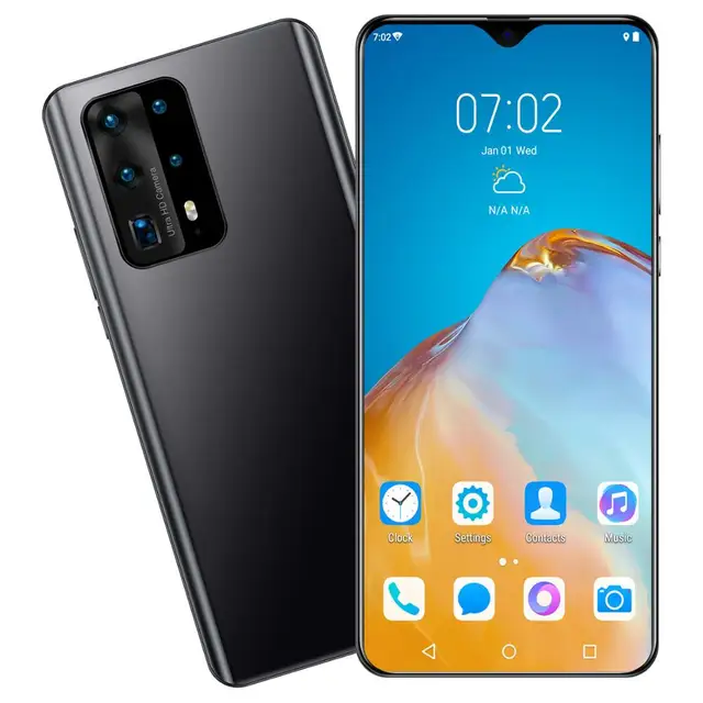 P43 Pro Smartphone Android 9.0 8GB RAM 128GB ROM 3000mAh MTK6580P Octa ...