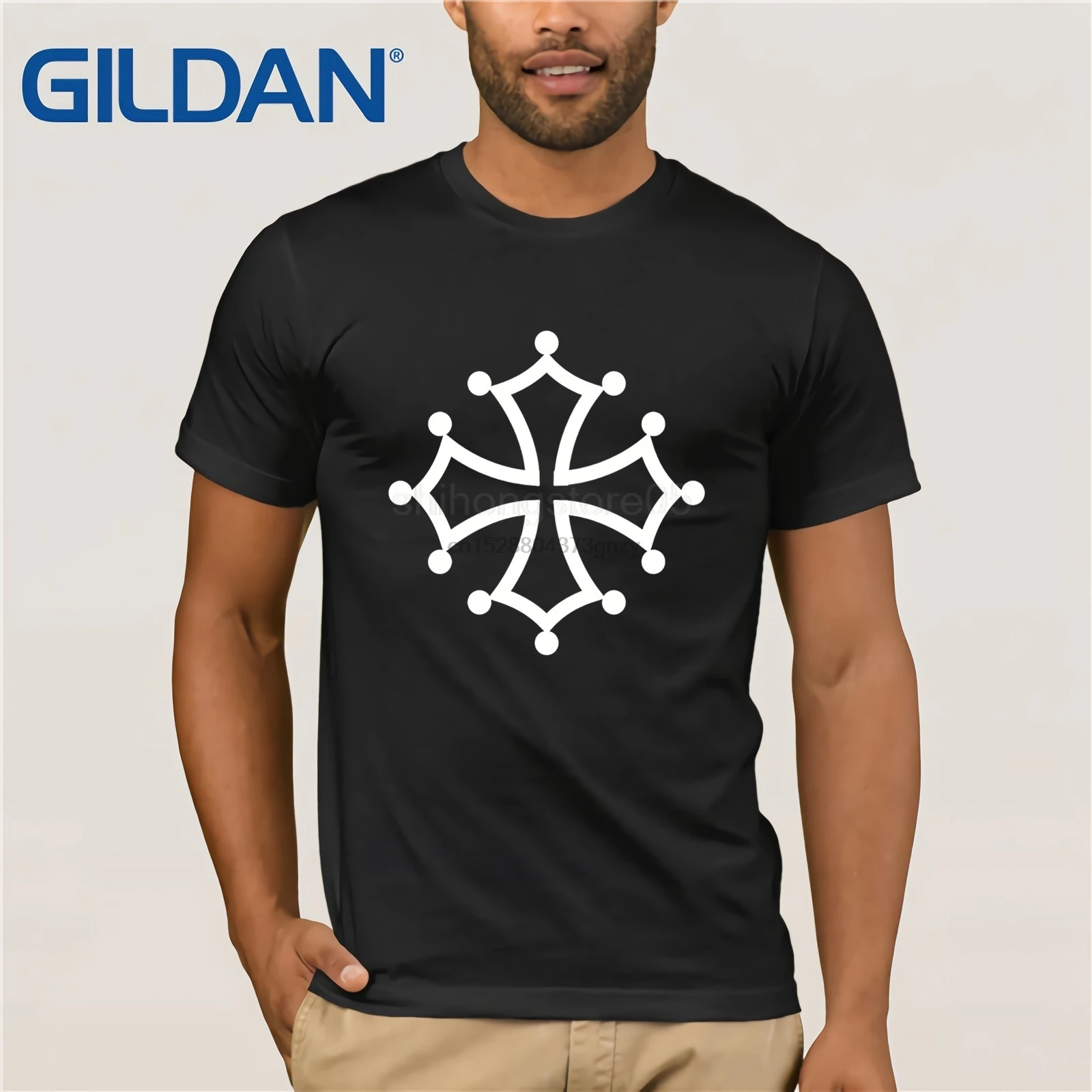 T Shirt croix occitane cathare symbole de ralliement catharisme été T ...