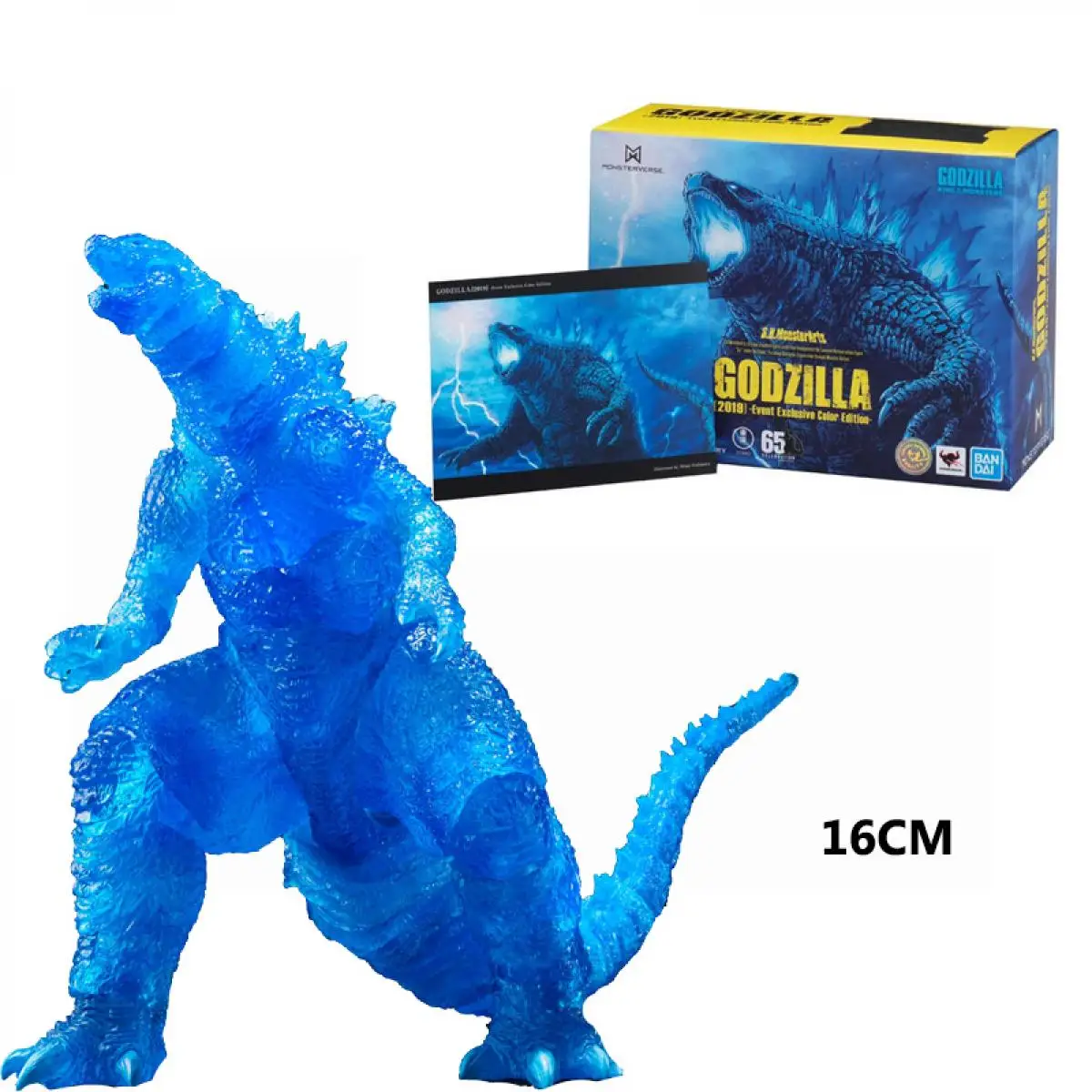 Toys Transparent Blue Figure Godzilla Toys & Games Dolls & Action ...
