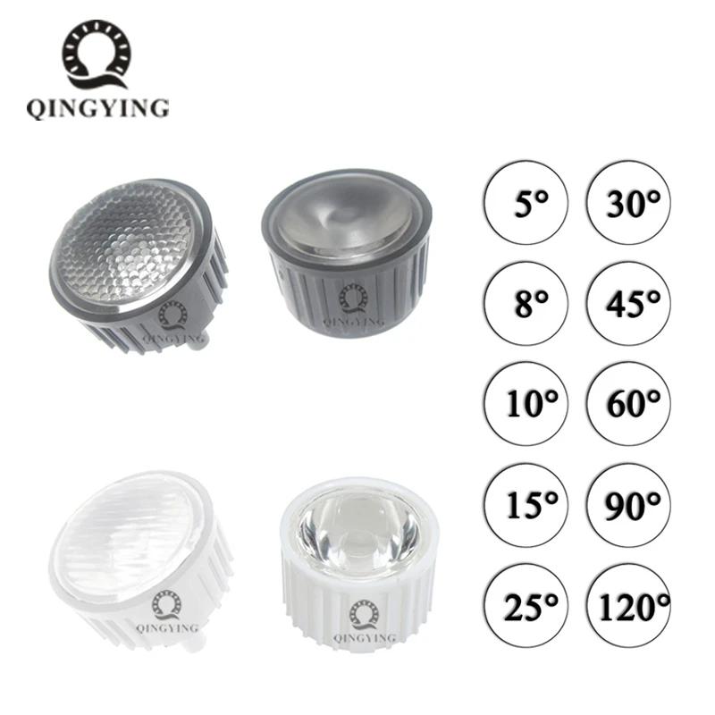 Pmma Diameter Led Lens | 25 Degree Led Lenses | Led Lens 90 50 Pcs ...