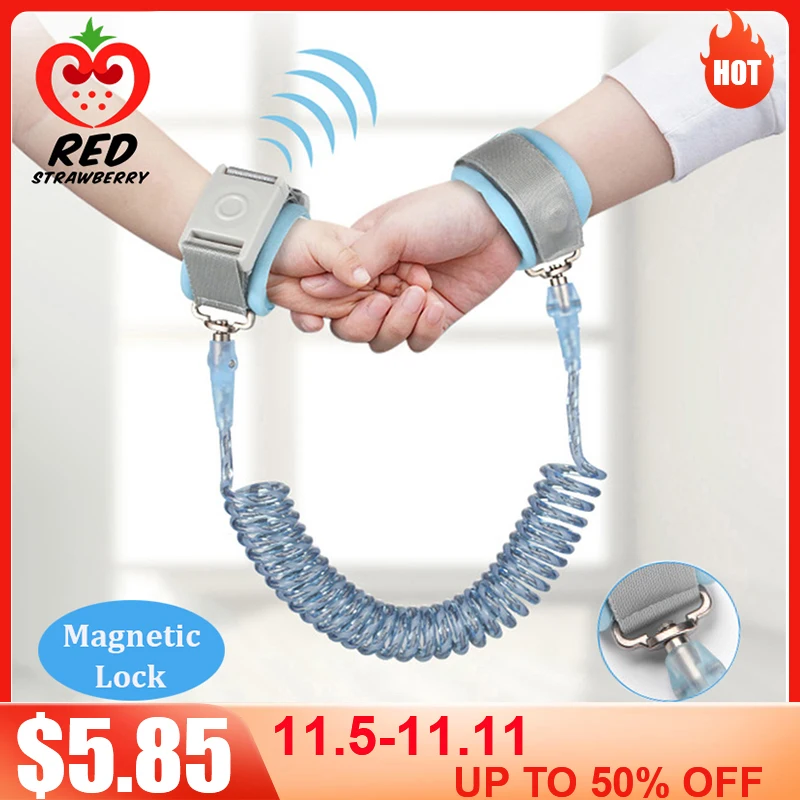 Anti Lost Wrist Link Magnetic Induction Lock Toddler Leash Safety ...