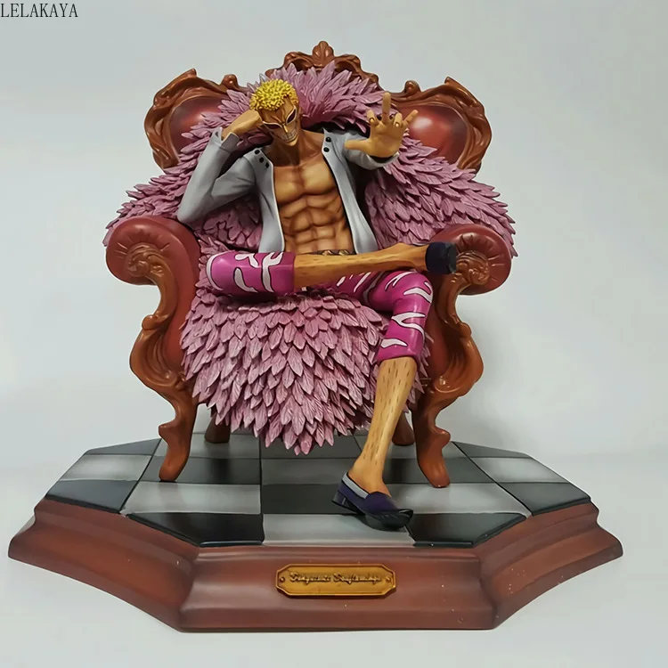 One Piece Donquixote Doflamingo sitting figure | One piece Merchandise ...