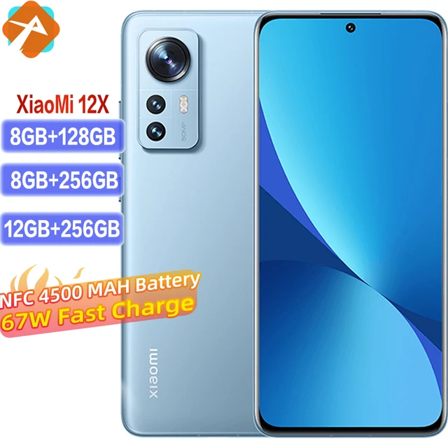 CN ROM Xiaomi 12X Smartphone Snapdragon 870 Octa-Core ″6.28″ Screen ...