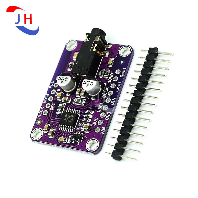 1PCS DAC Module UDA1334 A1334 UDA1334A I2S DAC Audio Stereo Decoder ...