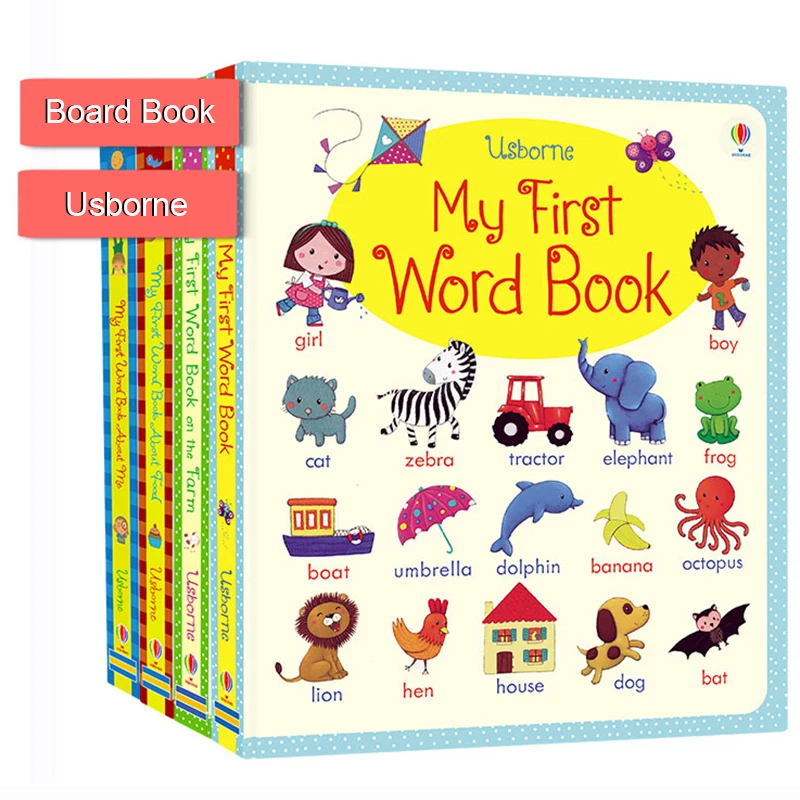 My First Word Book Children English Board Book Scholastic Early ...