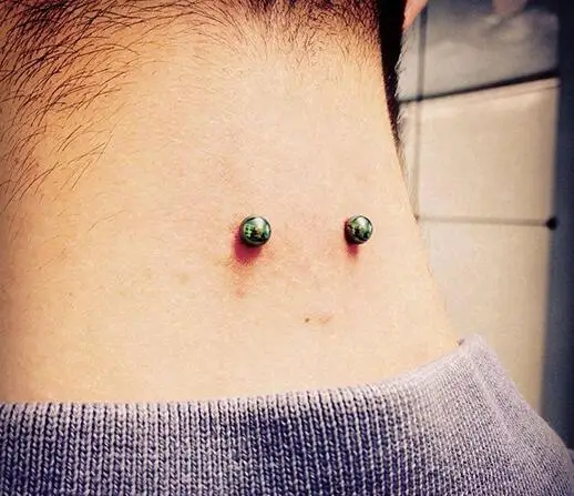 Sub Clavicle Piercing