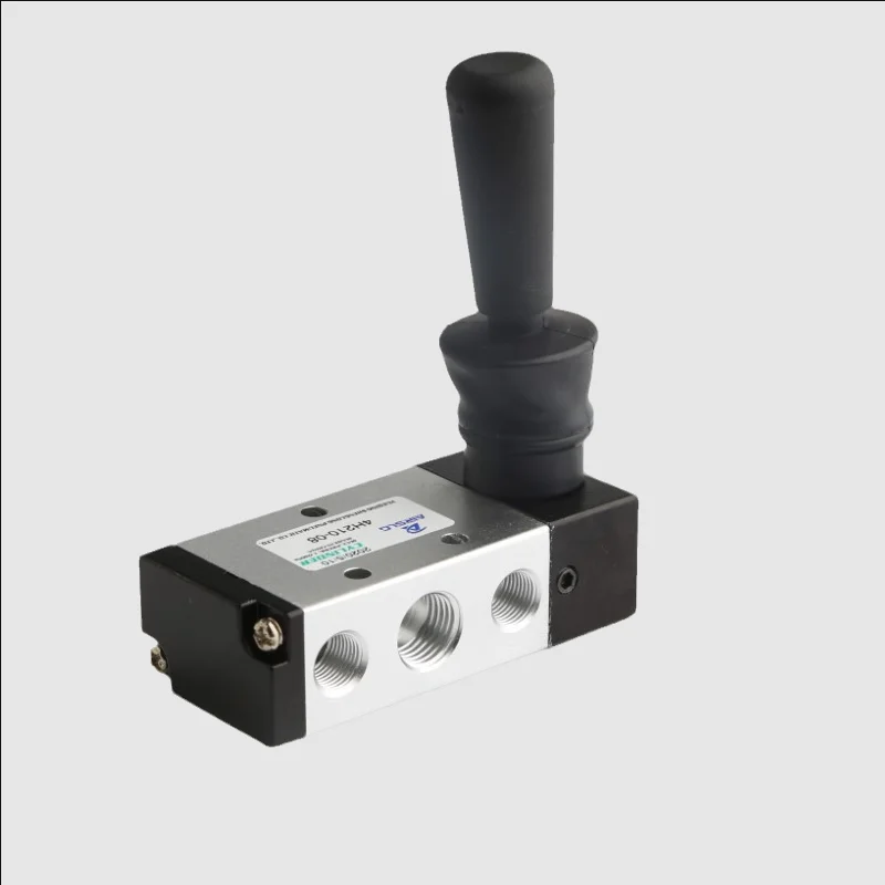 FREE SHIP Airtac type 4H210-08 4H310-10 Cylinder manual control valve Pneumatic two-position ...