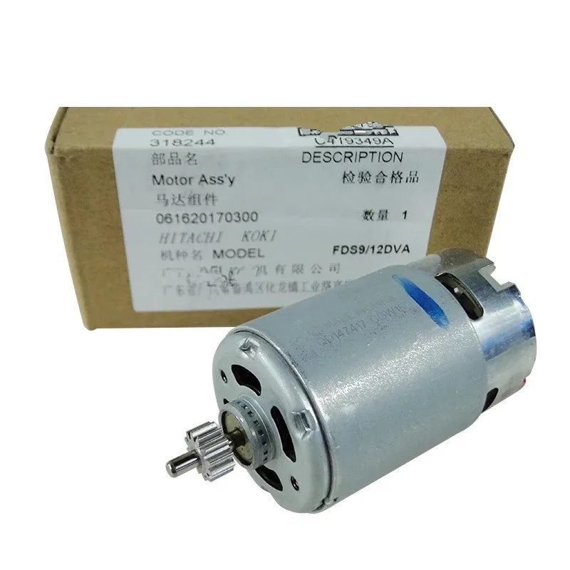 DC-12V-9-6V-Motor-12-teeth-Genuine-Parts-318244-for-HITACHI-DS12DVF3 ...