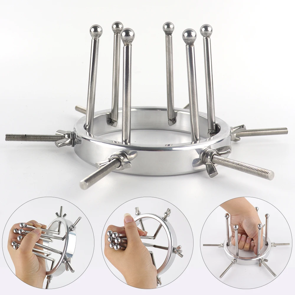 BDSM Sex Toys Extreme Anal Spreader Anus Vaginal Dilator Huge Butt Plug Ass Expander Speculum ...