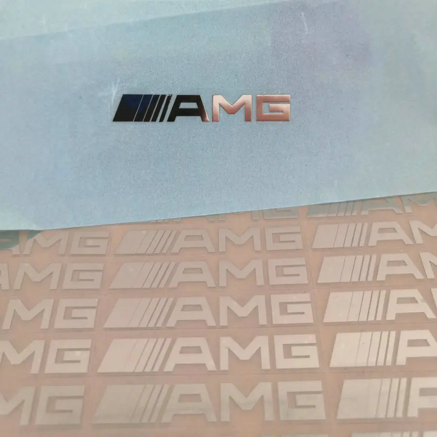 Spot Mercedes-benz Logo Sticker 4*0.5cm Metal Logo Sticker Brand Logo ...