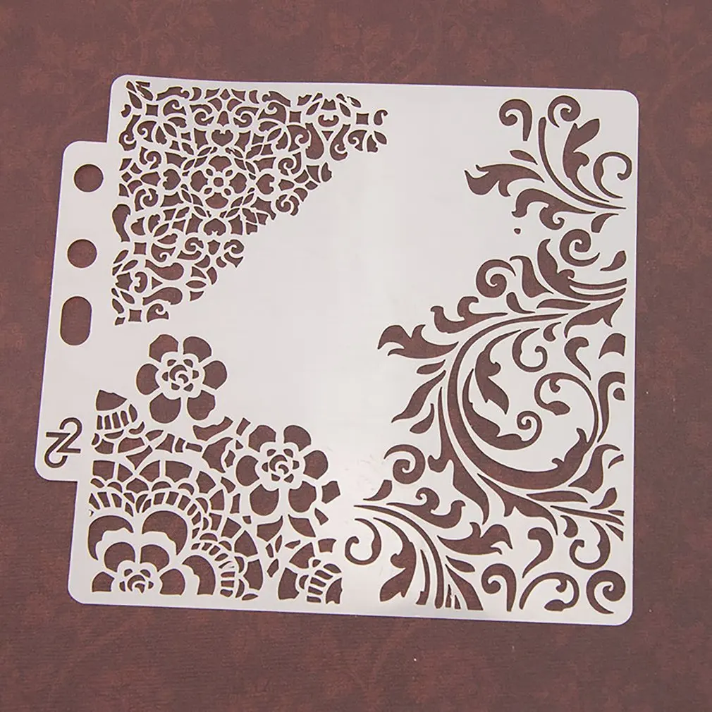 S53 Multi-purpose Shadow Drawing Mask Hollow Pattern Spraying Boards ...