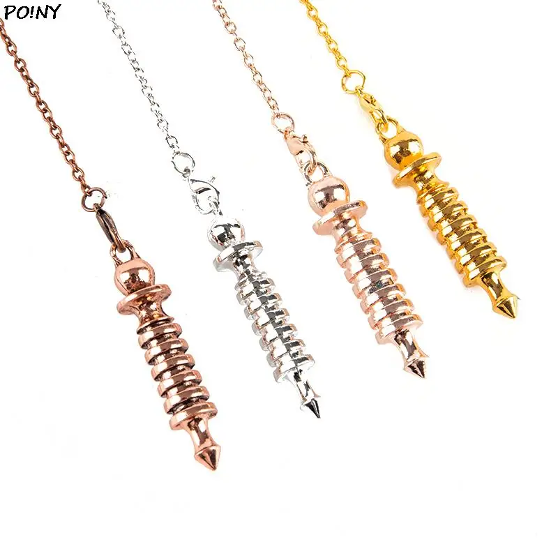 1PC-New-Pendulum-Metal-For-Dowsing-Pendulo-Divination-Healing-Screw ...