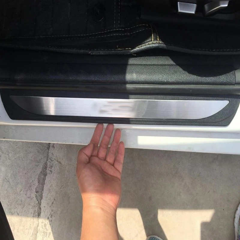 For Renault Kadjar 2015 16 17 2018 2019 Stainless Steel Door Sill Trim ...