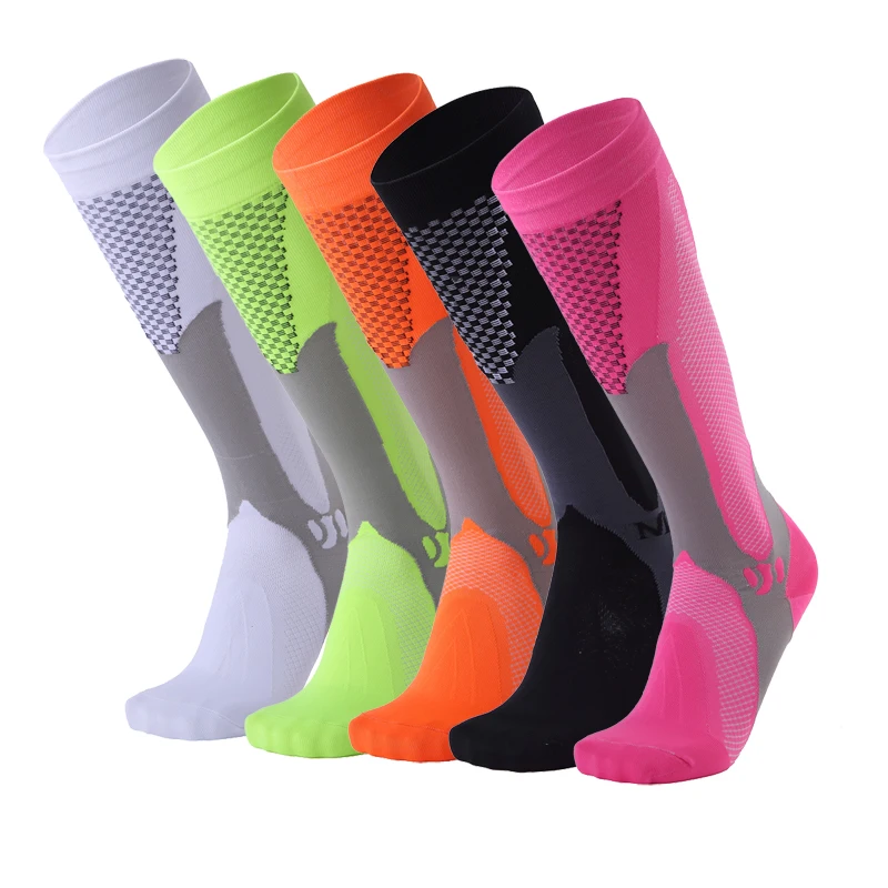 Compression-Socks-20-Mmhg-Sport-Socks-Soccer-Football-Thigh-Tube-Socks ...