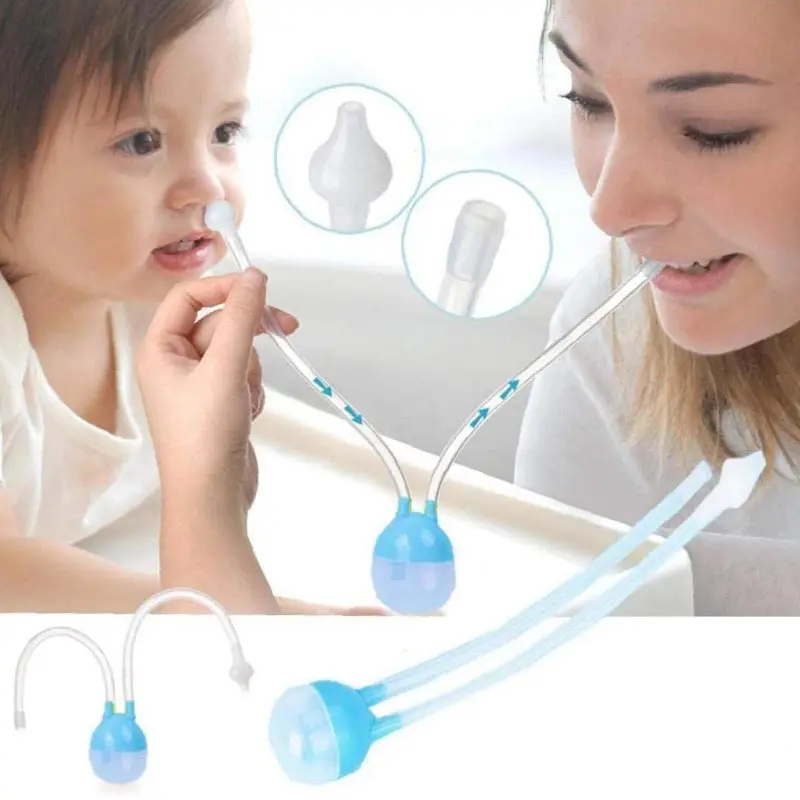 1pc Baby Nose Clean Silicone Infant Nasal Aspirator Wash Nose Care Baby ...