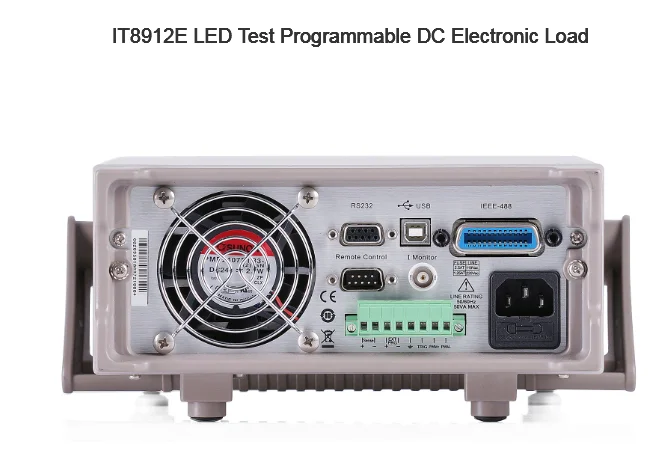 IT8912E светодиодный тестовый программируемый DC электронная нагрузка 500V 15A 300W