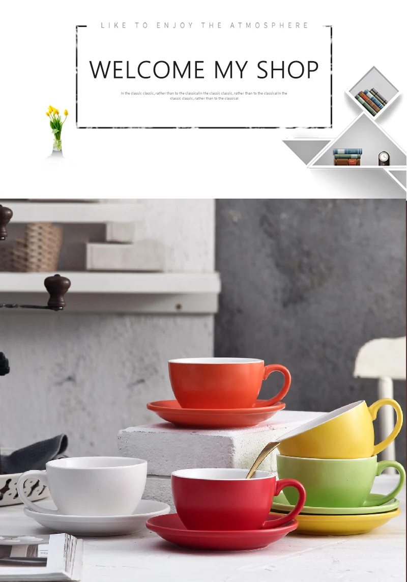 Tasses à café et mugs,Tasse en céramique mignon avec cuillère nordique ...