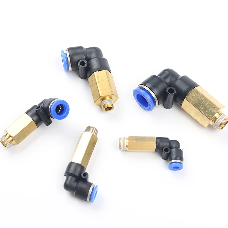 PLL Air Pneumatic Fitting 4mm 6mm 8mm 10mm 12mm Hose Tube Air Fitting 1 ...